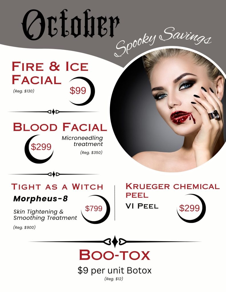 Monthly Promotions - Cosmetic Rejuvenation Center